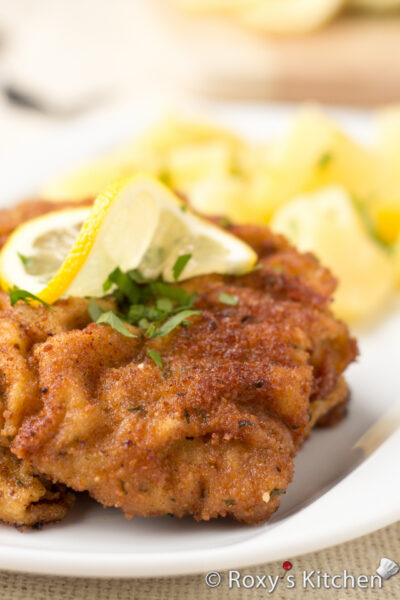 5-Ingredient Viennese Schnitzel - Roxy's Kitchen