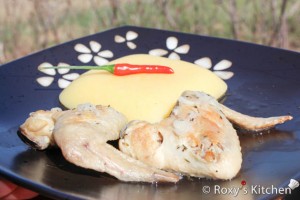 Grilled Chicken Wings with Garlic (Saramura de Aripioare) - Roxy's Kitchen