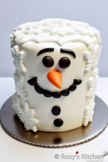 15+ Snowman Cake Designs - Roxy's Kitchen